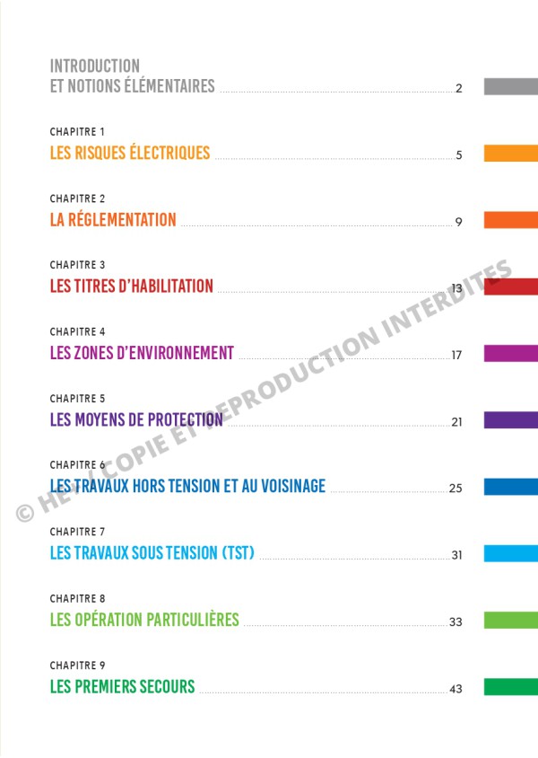 Carnets de prescriptions Habilitation Véhicules Électriques NF C18-550